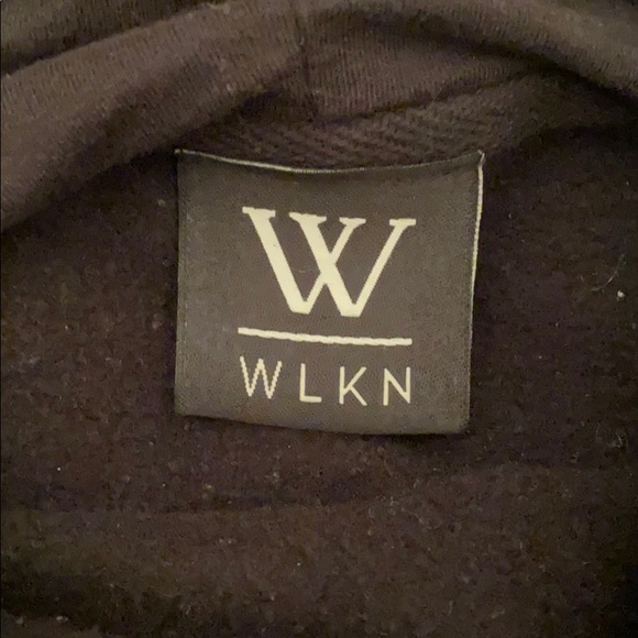 WLKN | Tops | Classic Black Unisex Wlkn Hoodie | Poshmark